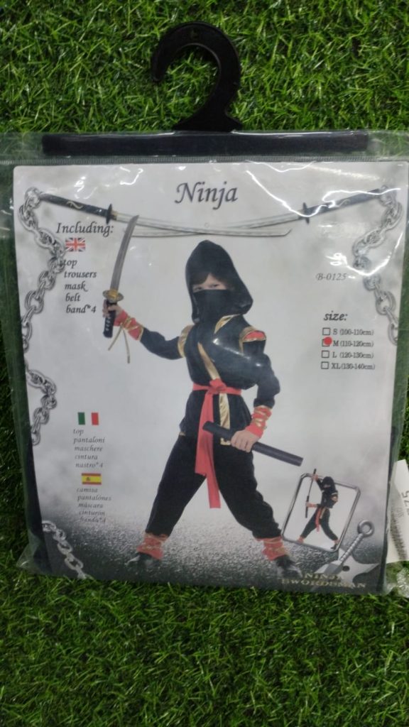 Traje Ninja - Almacén Rojo Vivo