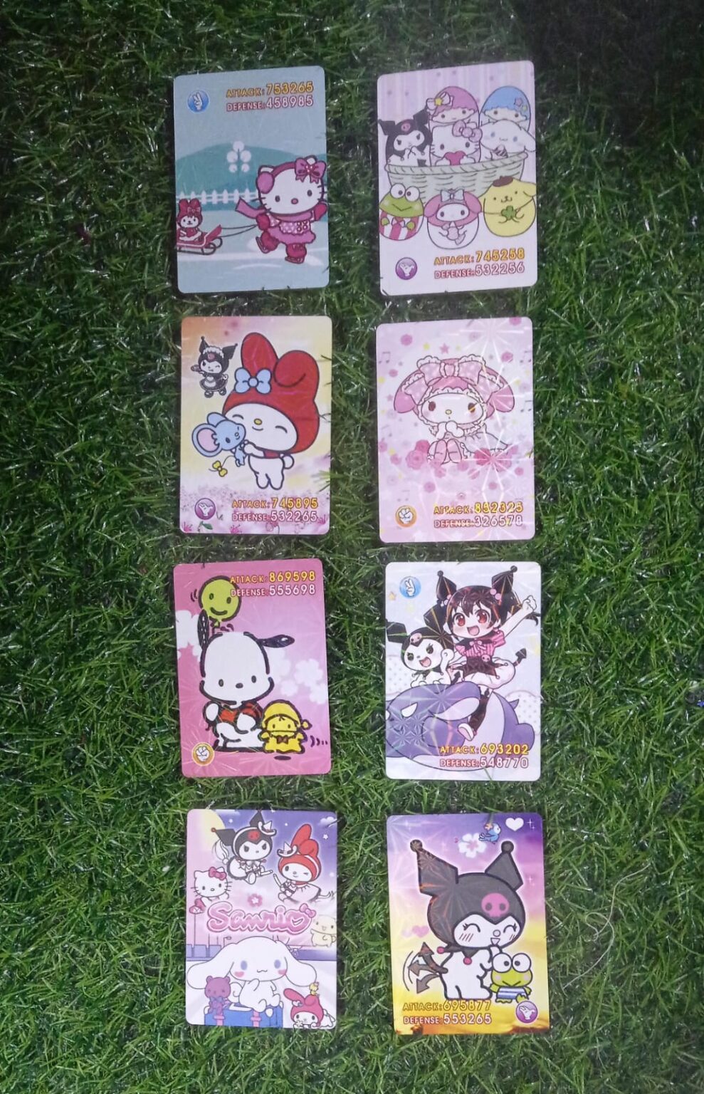 Tarjetas de Colección Personajes - Almacén Rojo Vivo