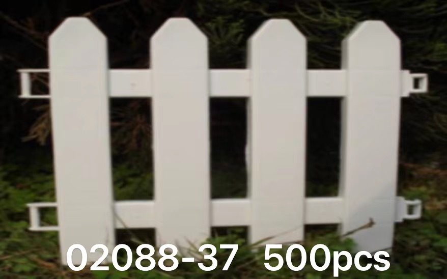 Cerca Plástica Blanca para Jardín - Almacén Rojo Vivo