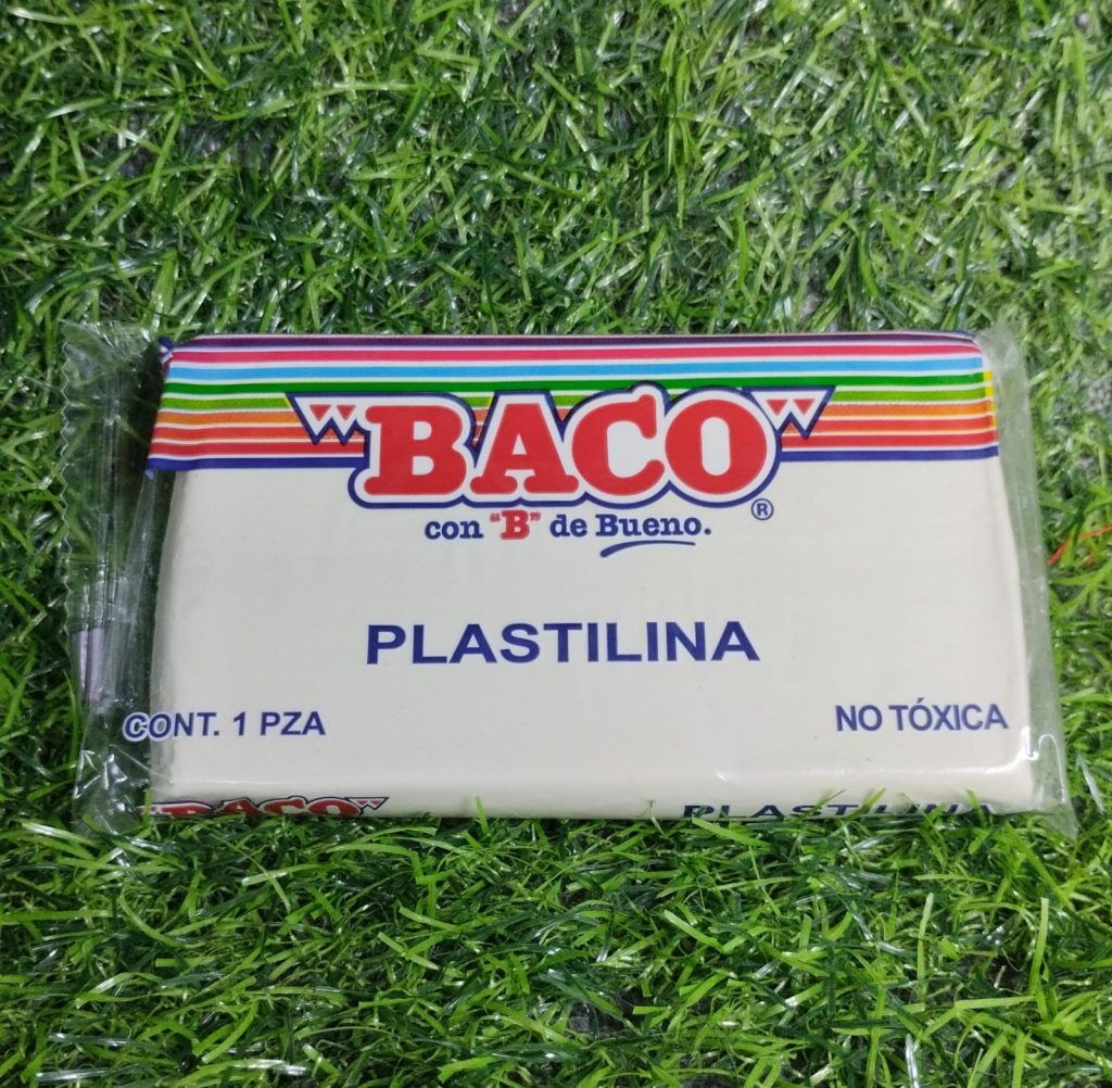 Baco Plasticina Blanca - Almacén Rojo Vivo