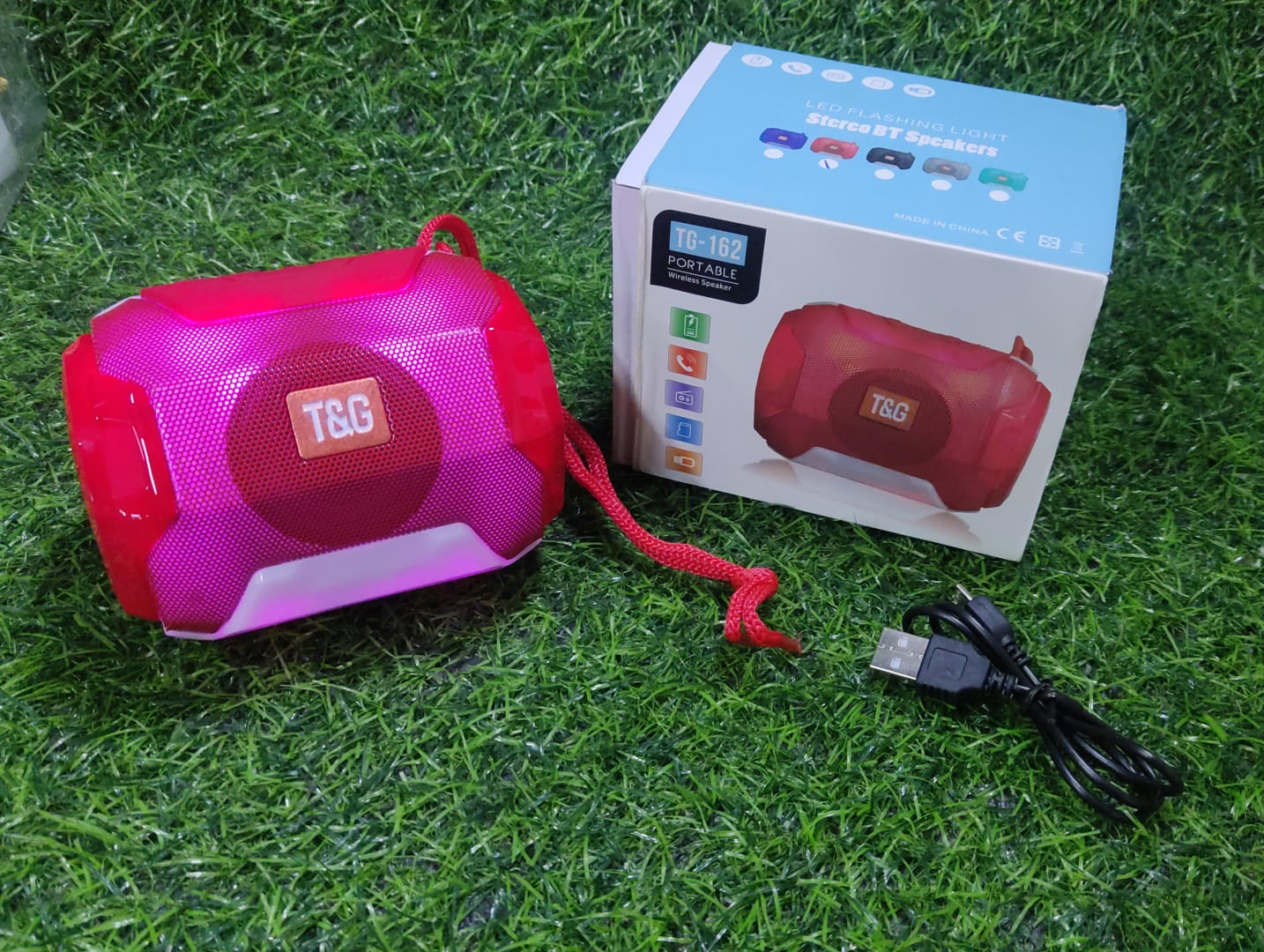 Parlante Octagonal TG162 - Almacén Rojo Vivo