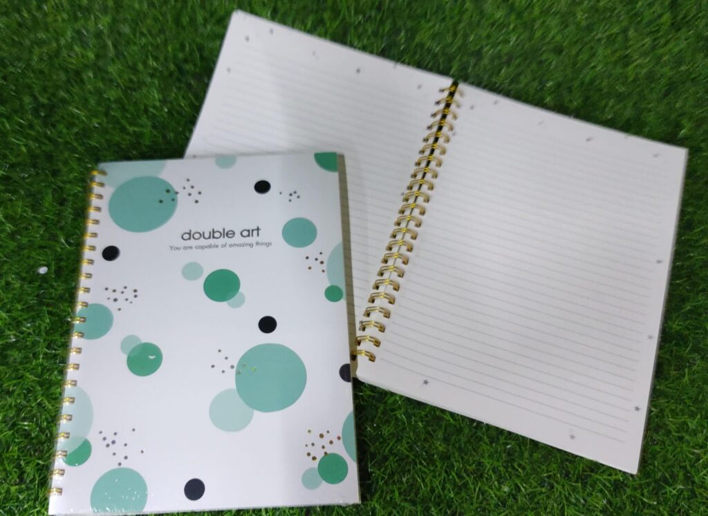 Libreta Estampada De Resortes - Almacén Rojo Vivo