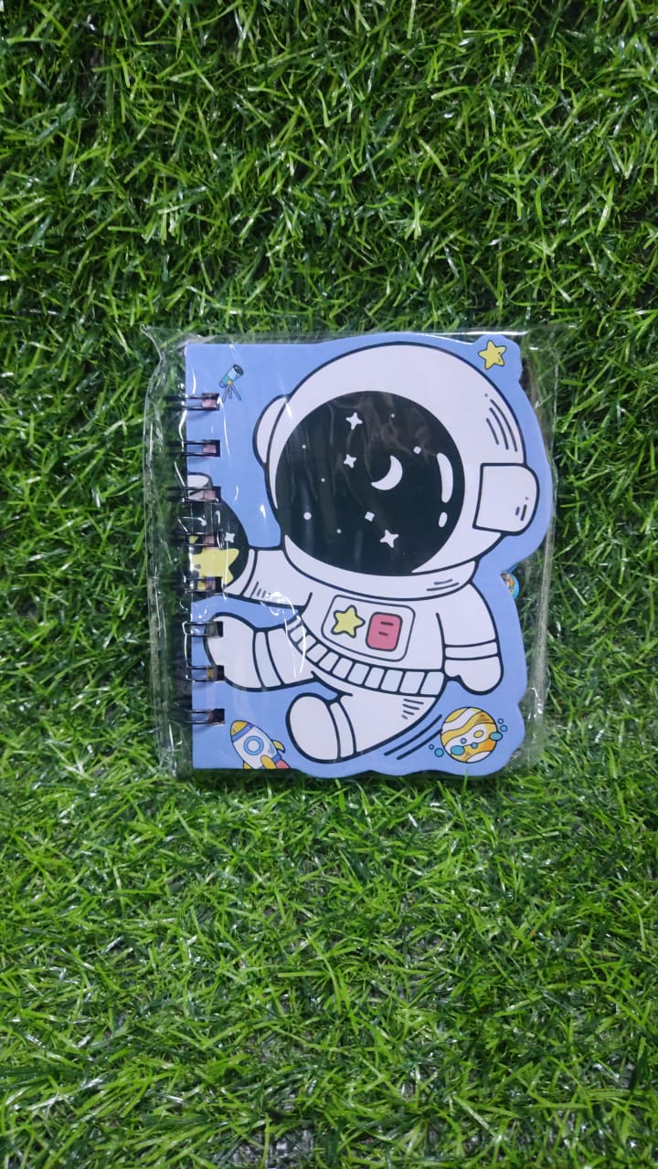 Libreta Infantil De Astronauta - Almacén Rojo Vivo