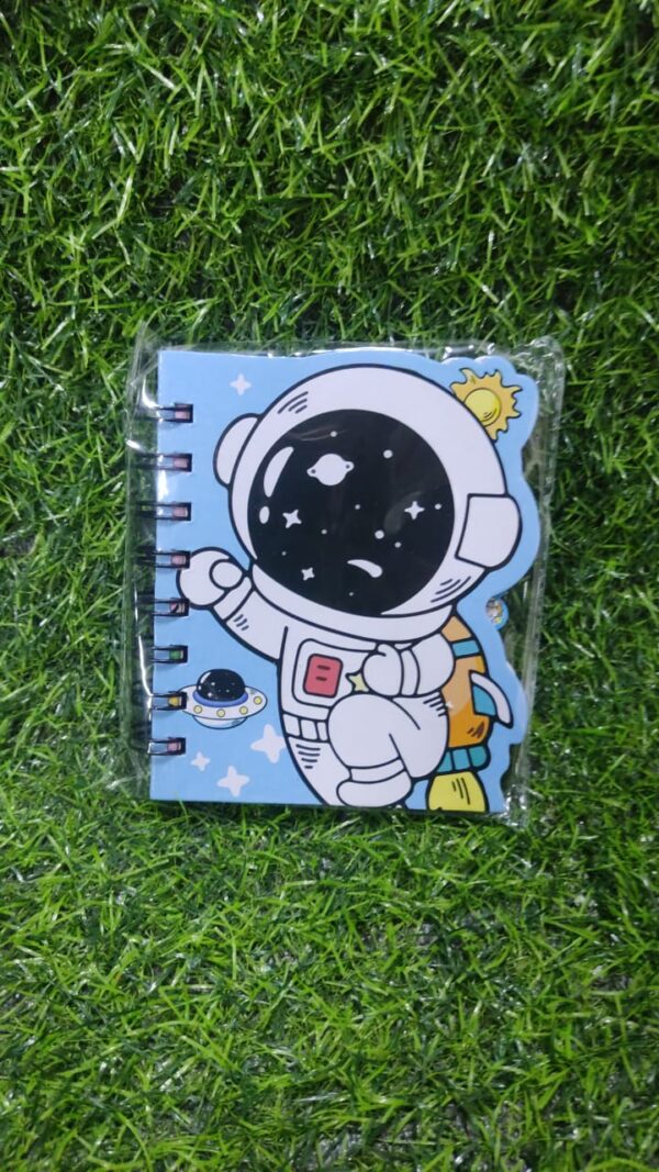 Libreta Infantil De Astronauta - Almacén Rojo Vivo