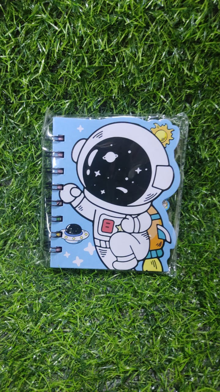 Libreta Infantil De Astronauta - Almacén Rojo Vivo