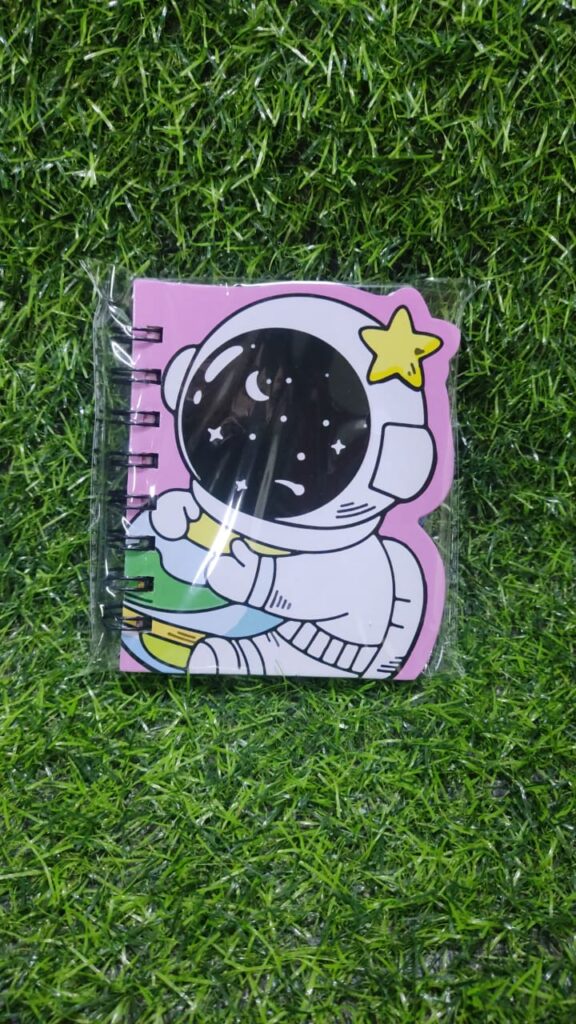 Libreta Infantil De Astronauta - Almacén Rojo Vivo