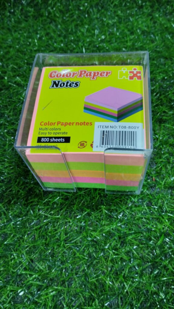 Block Para Notas - Almacén Rojo Vivo