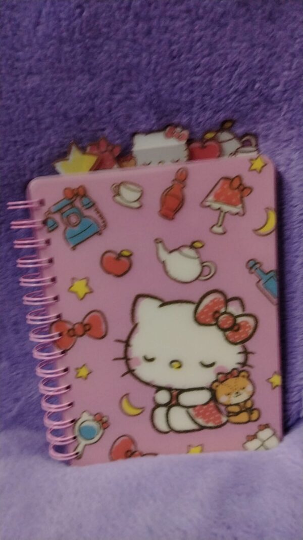 Libreta Con Divisiones De Resortes - Almacén Rojo Vivo