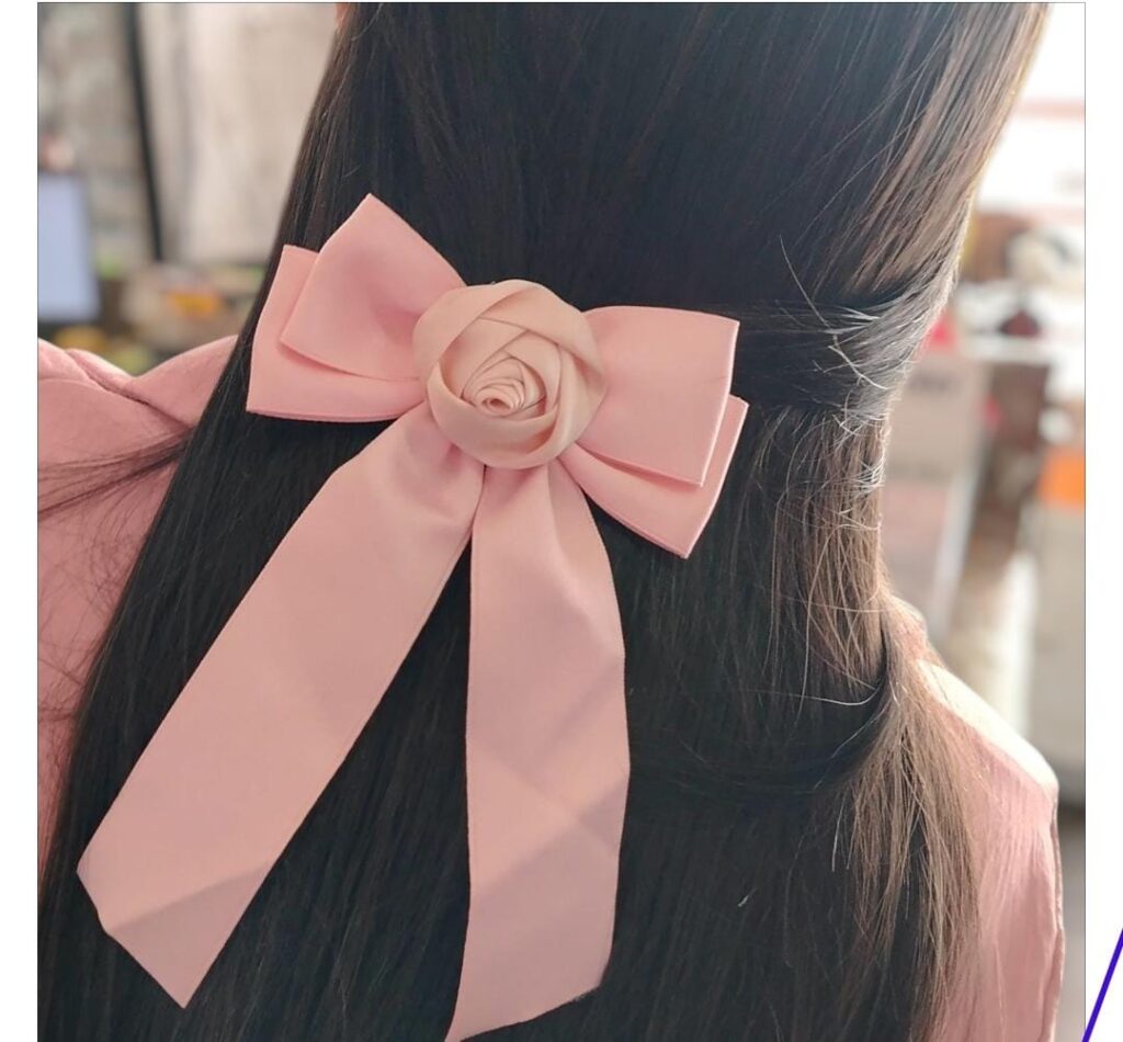 Prensa Lazo Con Rosa Escolar - Almacén Rojo Vivo